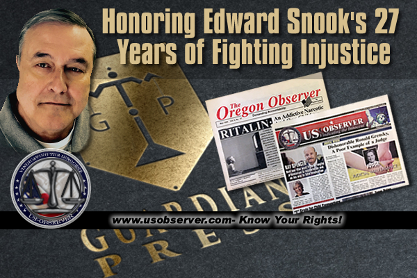 US Observer Edward Snook Crushes Abuse - Celebrates 27th Anniversary ...