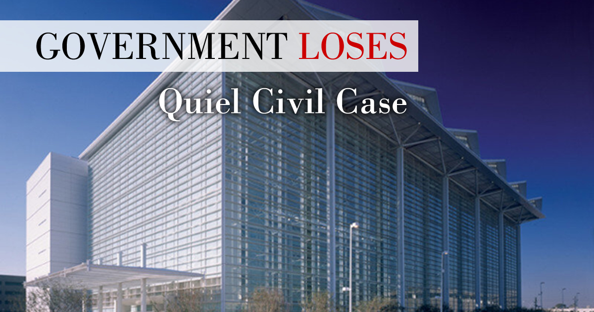 US Observer US~Observer Client Michael Quiel Receives Just Verdict - US Observer